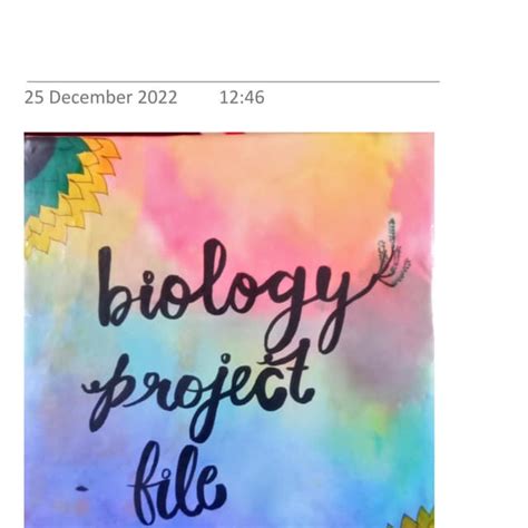 Biology File Part 1pdf Pdf