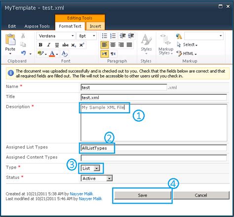 How To Create And Convert An XML File To PDF Aspose PDF For SharePoint