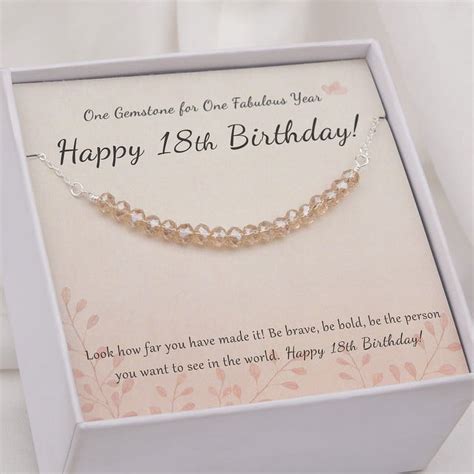 Anavia 18th Birthday Ts For Girls 925 Sterling Silver Necklace 18