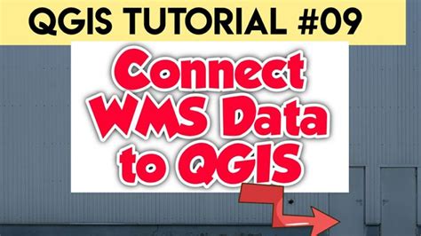 qgis tutorial on connecting wms data to qgis beginner lesson web map