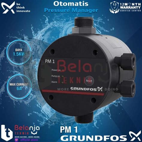 Promo Grundfos Pressure Manager Booster Pump Pm 1 Otomatis Sensor Pm1