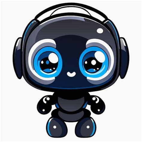 현실적인 스타일의 챗봇 개념 배경 프리미엄 벡터