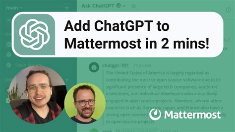 Community Spotlight Mattermost Chatgpt Bot By Sebastian Müller