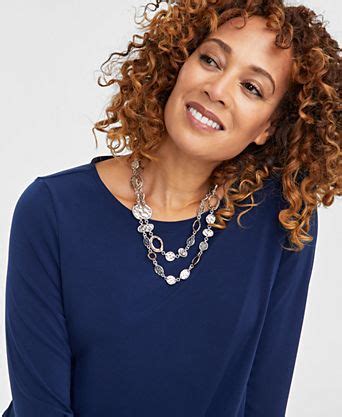 Navy Blue Tops Macys