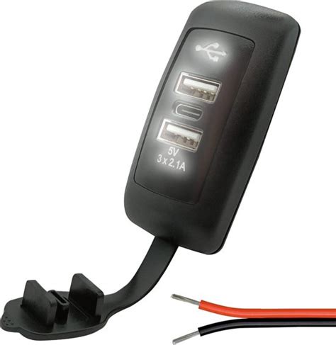 ProRide V USB C Autolader Poorten Opbouw X USB A USB C Stopcontact Auto Boot Bol