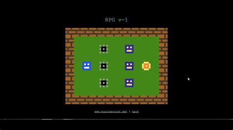 Puzzlescript Tutorial 5 Rpg Ver 1 Youtube