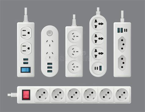 Electricity Socket Ac Equipment Electro Plug With Different Connection