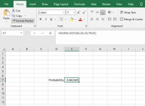 Calculating The Probability Of Z Score Edutized