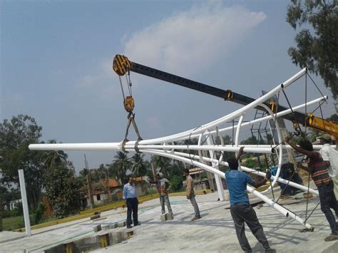 Pvc Fabric Tensile Membrane Structure At ₹ 325 Sq Ft Tensile Structure Membrane In Bengaluru