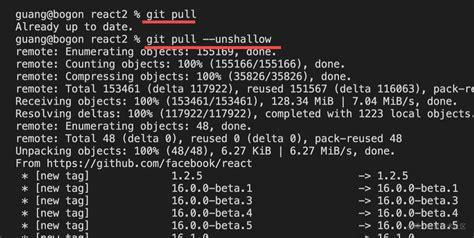 加速几十倍 git clone 速度的 depth 1，它的后遗症怎么解决？ 知乎