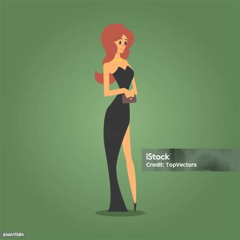 멋진 검은 가운 도박 과 카지노 나이트 클럽 관련 만화 일러스트에 아름 다운 여자 검은색에 대한 스톡 벡터 아트 및 기타 이미지 검은색 관능 긴 Istock