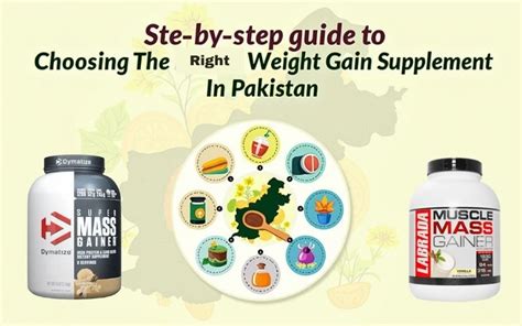 Step By Step Guide To Choosing Weight Gain Supplements In Pakistan