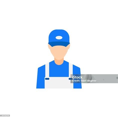 색된 작성기 아이콘의 아바타입니다 모바일 개념 및 웹 응용 프로그램에 대 한 색깔된 사람 직업 아이콘의 요소입니다 웹 및 모바일 흰색 배경에 작성기 아이콘의 자세한 컬러