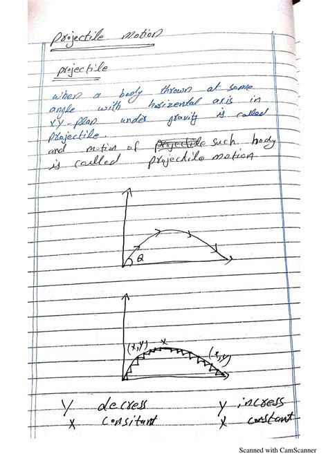 SOLUTION Projectile Motion And Its Types Studypool