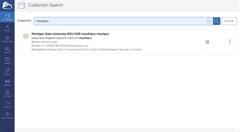 Transferring Local Files To The Msu Hpcc Via Globus Connect Personal