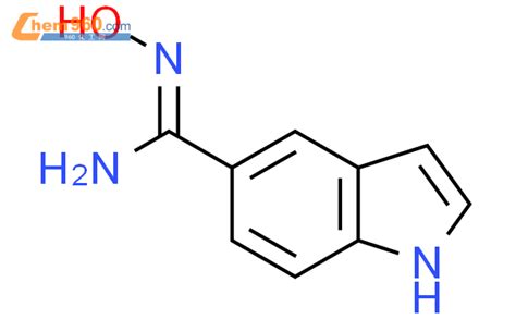 163797 89 5 N Hydroxy 1h Indole 5 Carboxamidine化学式、结构式、分子式、mol 960化工网