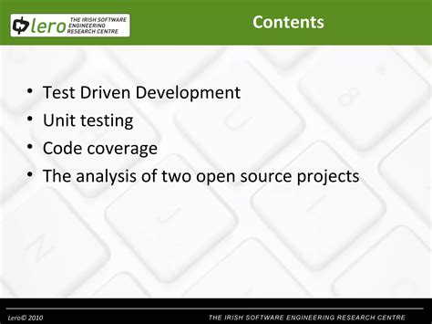 Test Driven Development And Quality Improvement Ppt