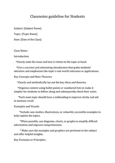 Solution Classnotes Guideline For Students Studypool