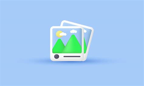 3d Realistic Cartoon Vector Photo Design Icon Trendy Modern Style Object Symbols Isolated On