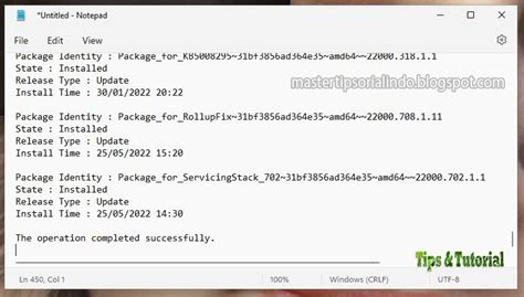 Memperbaiki An Error Has Occurred Not All Of The Updates Were