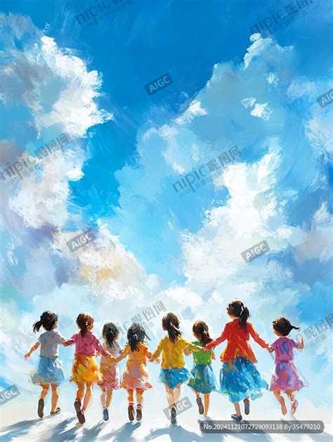 Ai创作图儿童放飞梦想 畅想六一 童梦飞翔 童梦飞扬 油画小孩 童年梦想放飞六一 相聚六一 蓝色六一 六一儿童节放飞梦想 童年插画梦幻童年 六一放飞梦想 美好童年插画 六一天使 小朋友油画