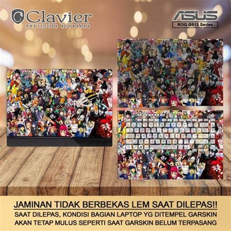 Jual Cover Garskin Laptop Asus Rog Strix G G G R G Rs Transparan Skin Palmrest