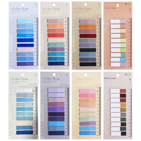 1600 Pcs Sticky Index Tabs Annotation Book Markers Tabs Writable Page