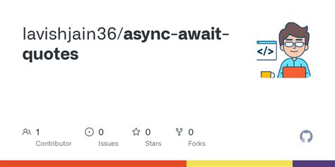 GitHub Lavishjain Async Await Quotes