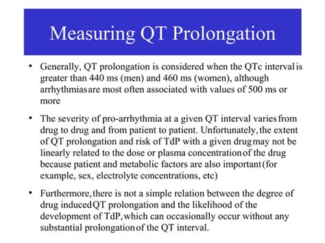 Drug Induced Qt Prolongation Ppt