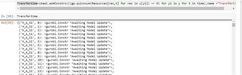 Using A For Loop For A Single Or Specific Value In Variable List In Constraint Formulation