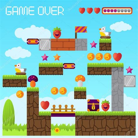 GAME SEDERHANA BEHAVIOR DENGAN MEMBUAT GAME D BERGENDRE PLATFORMER DI COUNTRUCT
