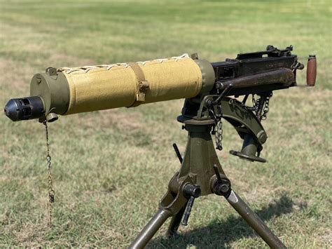Ww1 Vickers Machine Gun Display