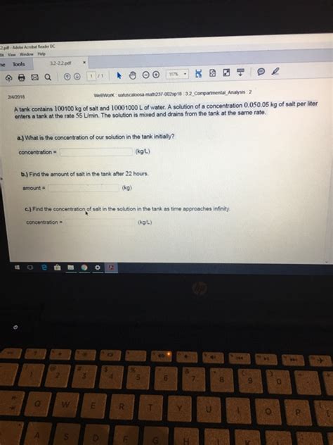 Solved Hw 1 4 Euler Approx Problem 3 1 Point Use Eulers
