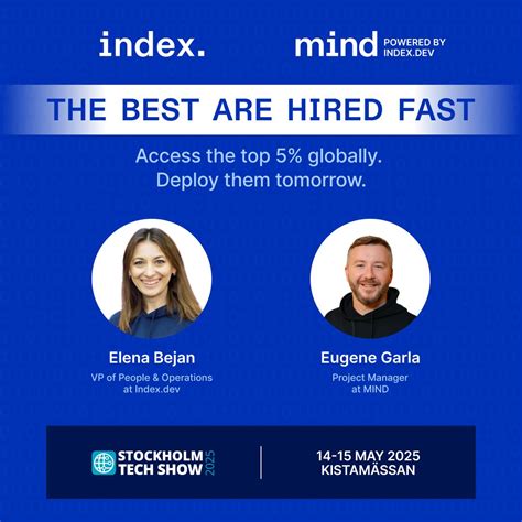stockholmtechshow remotehiring techtalent innovationwithedge