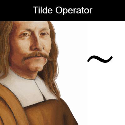 The Tilde Operator Symbol In Mathematics