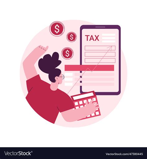 Net Income Calculating Abstract Concept Royalty Free Vector