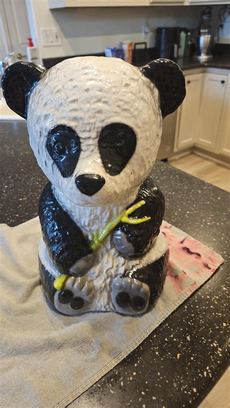 Vintage Panda Cookie J R Antiques