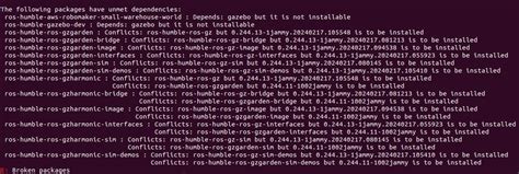 How To Fix Ros2 Humble Broken Packages Open Discussions The