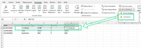Search Excel For Formula Errors Downloadable Template
