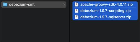 how to use debezium smt with groovy to filter routing events red hat