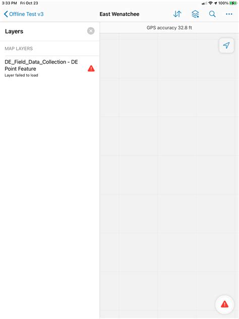 Offline Layer Fails To Load Esri Community