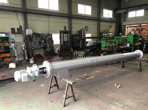 파이프형 무축스크류 컨베이어 제품소개 서독기계