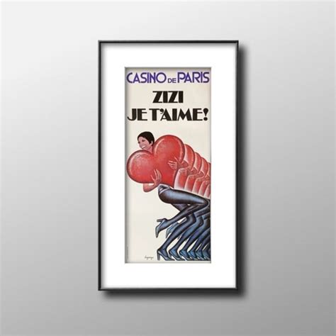 Vintage Showgirl Poster Etsy