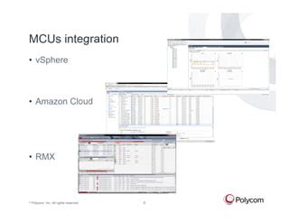 Polycom Automation Framework Polycom PDF Computer Software And Applications Computing