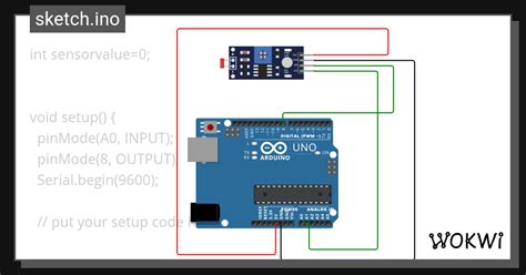 Photoresistor Wokwi Esp32 Stm32 Arduino Simulator