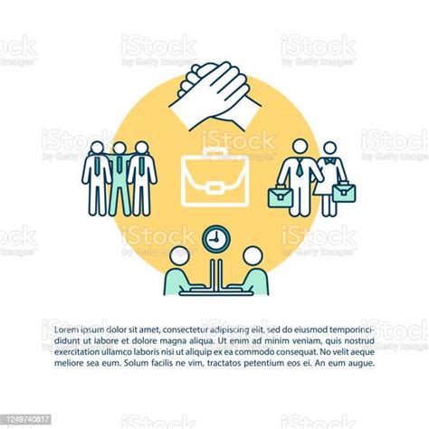 텍스트와 함께 메이트 개념 아이콘을 작업합니다 기업 팀 작업 회사 직원 우정 Ppt 페이지 벡터 템플릿 브로셔 잡지 선형 일러스트가 있는 소책자 디자인 요소 개념에 대한