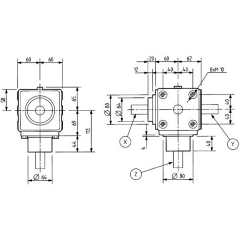 Angular Gearboxes Replacement Of Comer Code L 5a Tooltuff Machinery