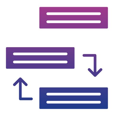 Prioritization Generic Gradient Fill Icon