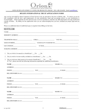 Fillable Online INTERNATIONAL BUSINESS COMPANY IBC APPLICATION FORM Fax Email Print PdfFiller