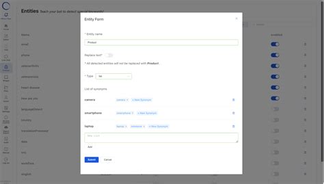Scenario Tutorial Intent Grouping With Entities And Conditions
